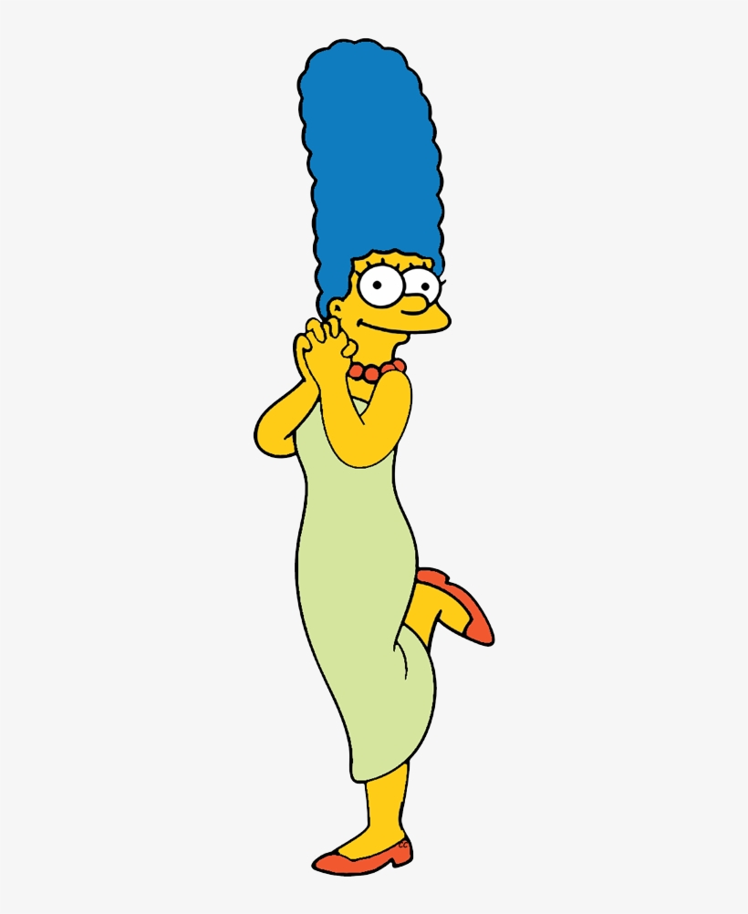 Download Transparent Clipart Homer Simpson - Marge Simpson Cardboard ...