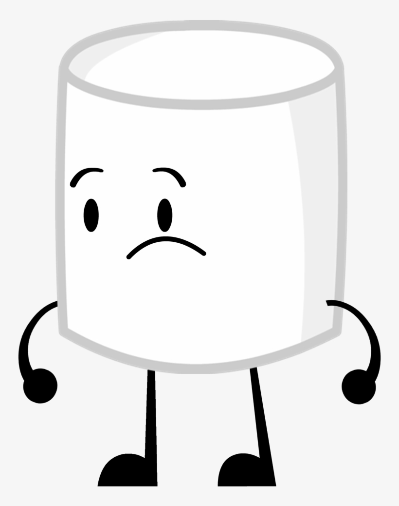Marshmallow-0 - Bfdi Marshmallow - 840x968 PNG Download - PNGkit
