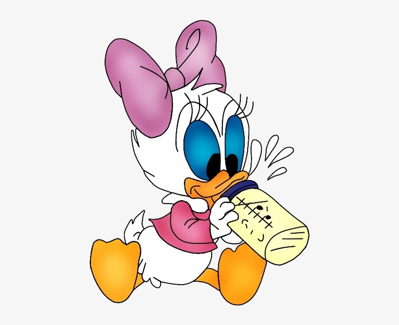 Baby Daisy Duck Disney - Daisy Duck - 600x600 PNG Download - PNGkit