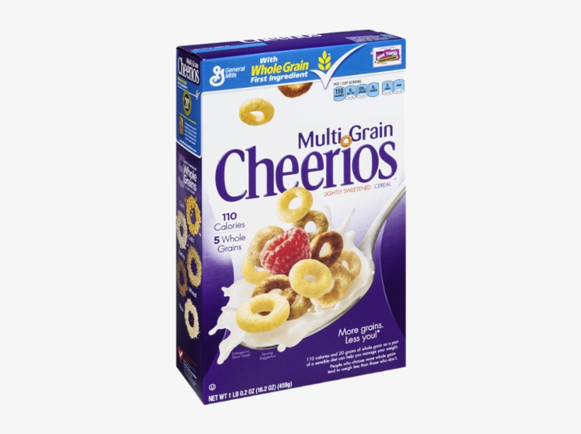 Download Transparent General Mills Cheerios Multi Grain Cereal ...