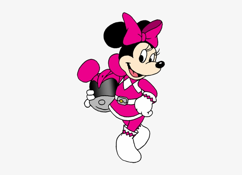 Minnie Mouse As A Power Ranger - Cartoon - 305x522 PNG Download - PNGkit