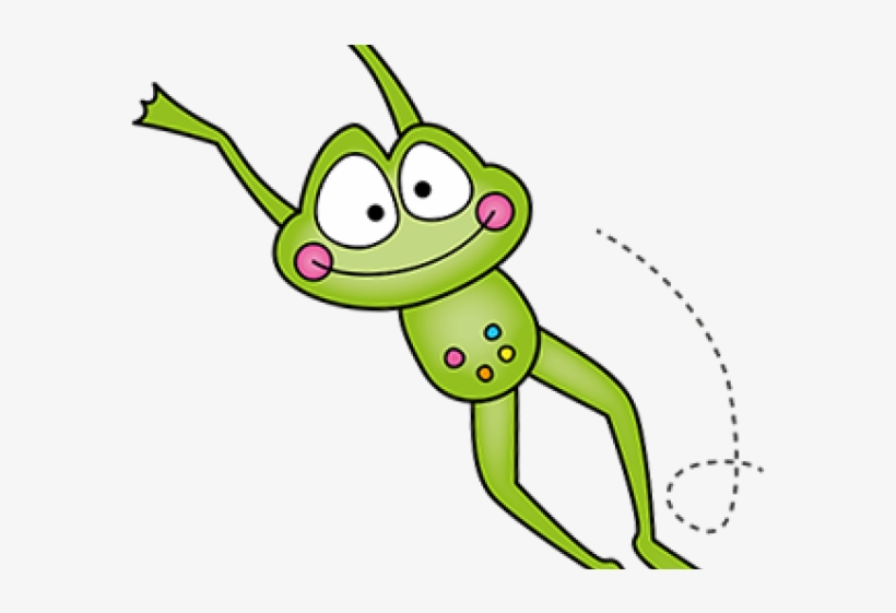 Leaping Frog Clip Art