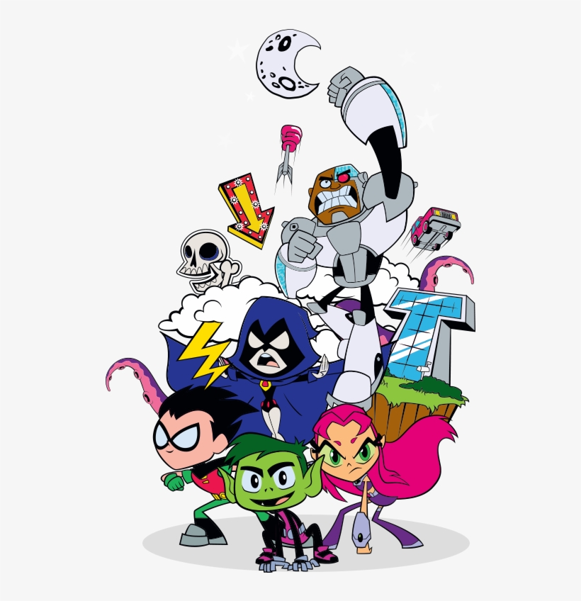 Free Teen Titans Logo Png - Teen Titans Go Png - 565x803 PNG Download ...