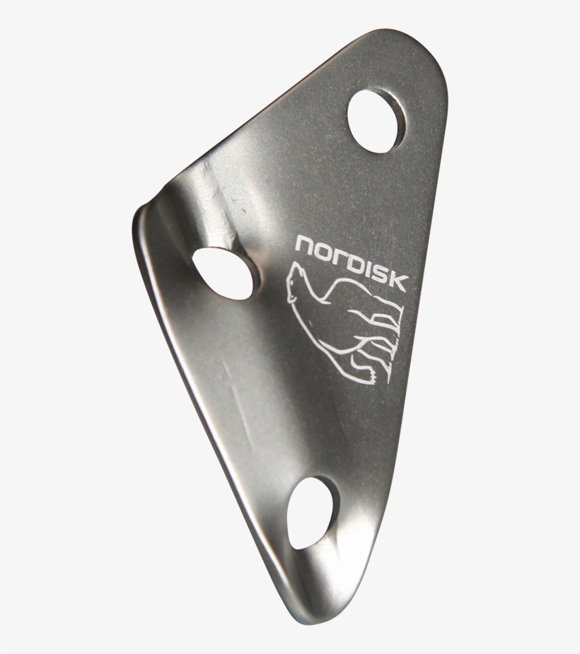 Nordisk Aluminium Triangular Slider Grey, Tent Accessory - 448x845 PNG ...