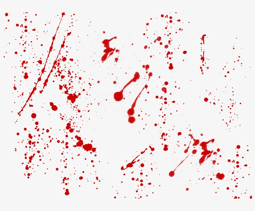 Download Transparent Blood Splatter Background Png Download - Blood ...
