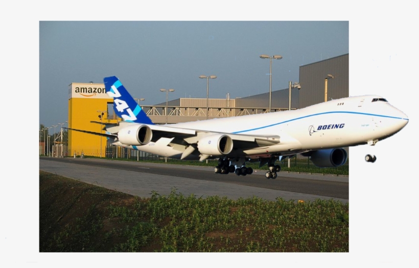 Amazon Air Freight - Boeing 747 8 - 1280x720 PNG Download - PNGkit