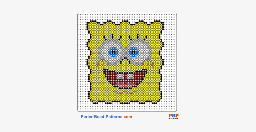 Perler Bead Pattern Spongebob Face - Spongebob Perler Beads Pattern ...