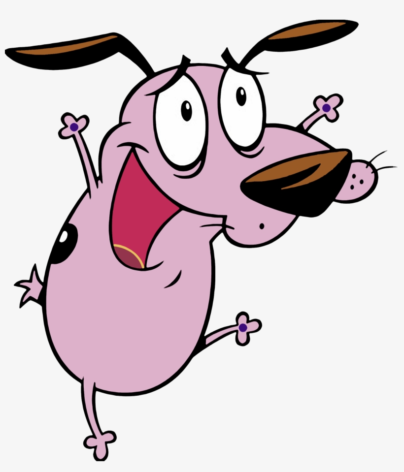 Download Transparent 90s Transparent Cartoon - Courage The Cowardly Dog ...