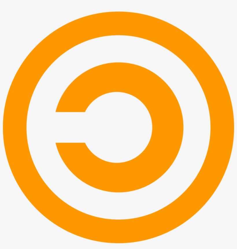File - Orange Copyleft - Svg - Simbolo De Copyleft - 1024x1024 PNG ...