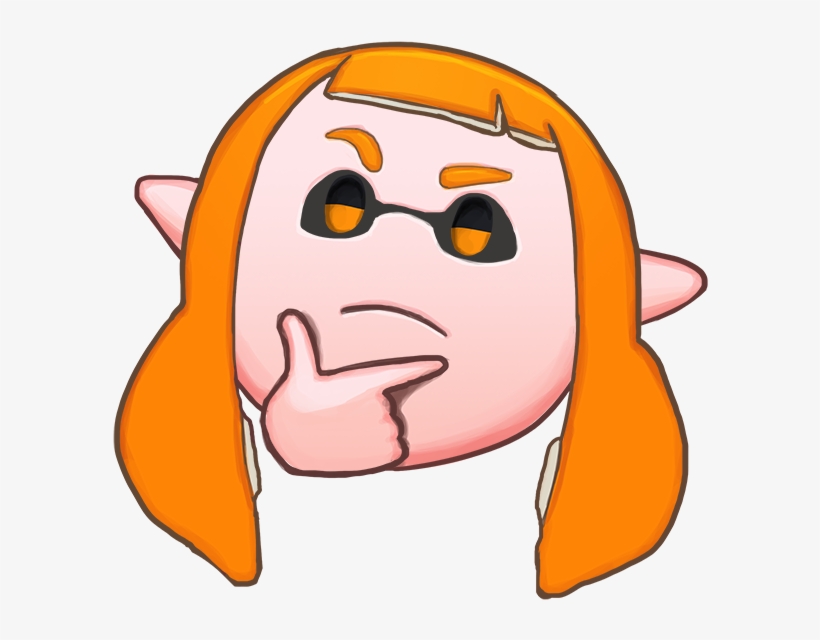 Thinkling Discord Emoji - Splatoon - 618x581 PNG Download - PNGkit