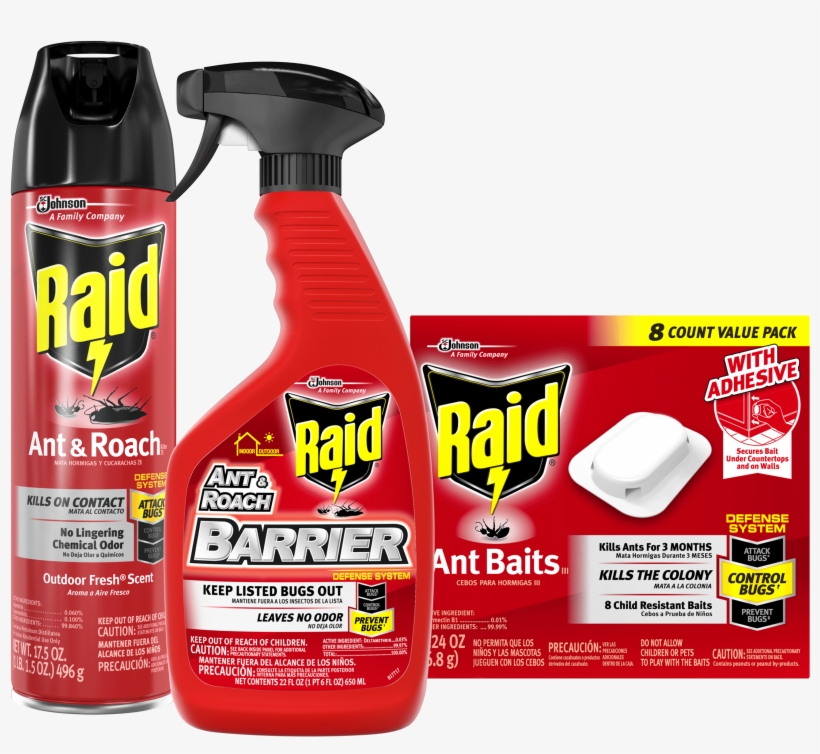 Raid Ant Baits Iii, 8 Count - 3000x3000 PNG Download - PNGkit
