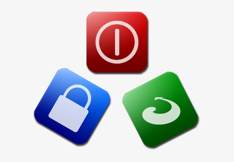Shutdown Button Clipart Logoff - Shutdown Restart Icon Png - 590x572 ...