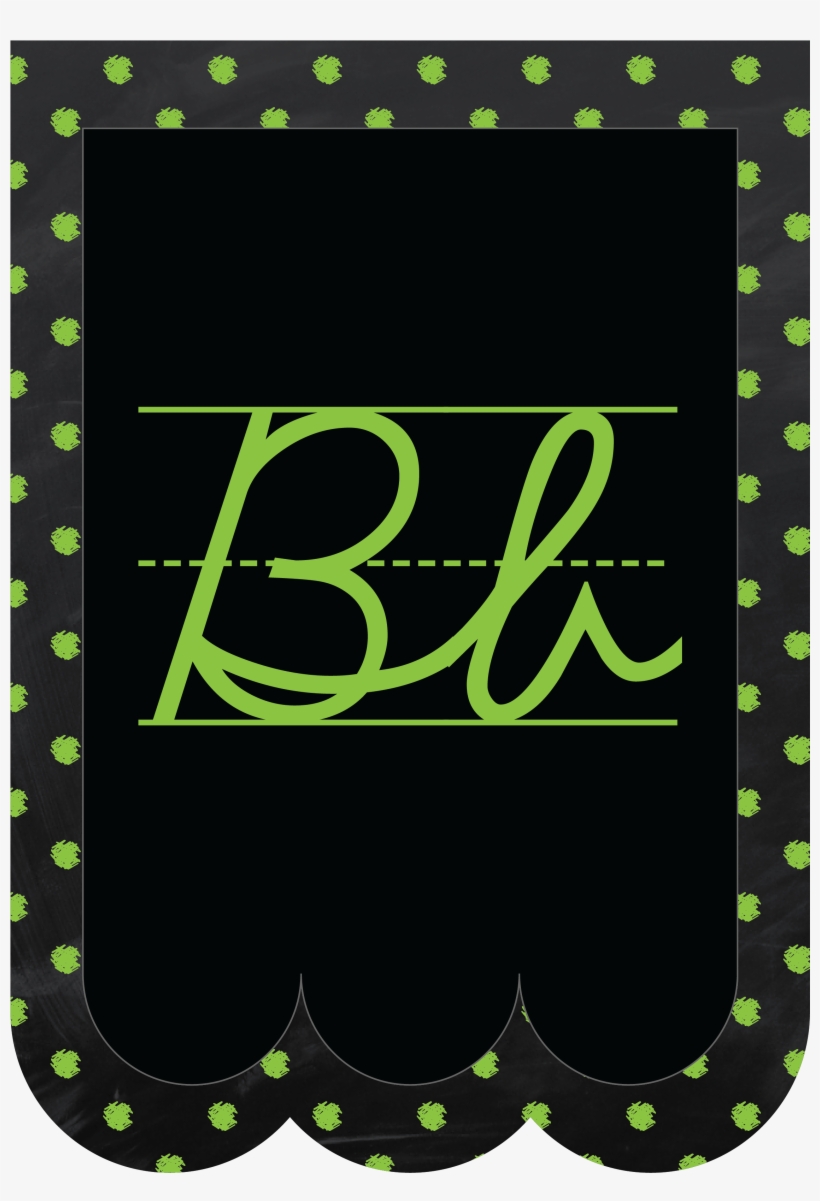 Chalkboard Banner Png Download - Cursive - 2551x3301 PNG Download - PNGkit