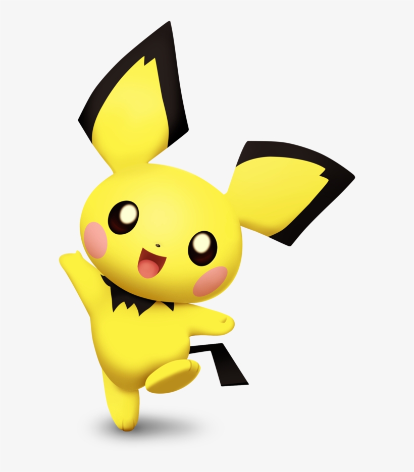 Pichu Switch - Super Smash Bros Ultimate Pichu - 1024x1024 PNG Download ...