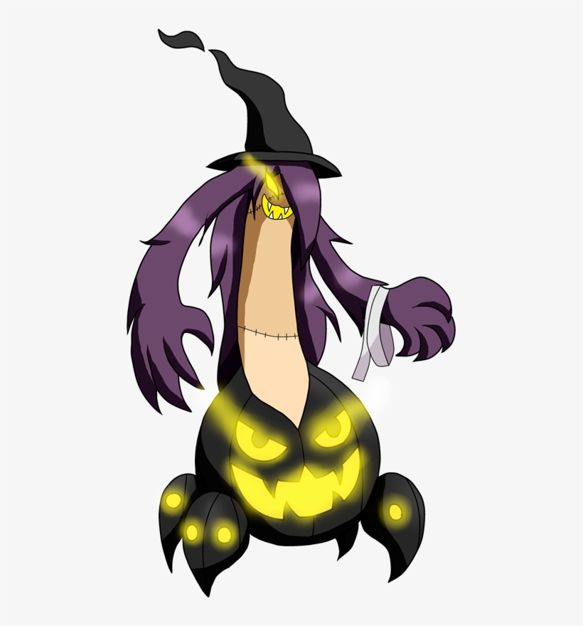 Pokemon Shiny Mega Gourgeist Is A Fictional Character - Gourgeist Shiny - 463x800 PNG Download ...
