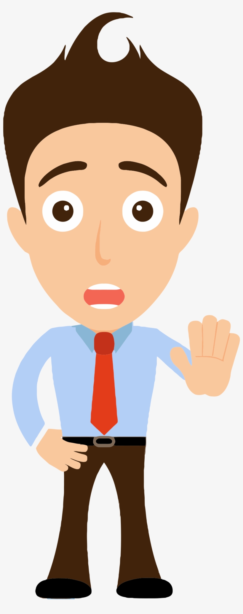 This Free Icons Png Design Of Men Stopping Hombre Parado - 1152x2400 ...