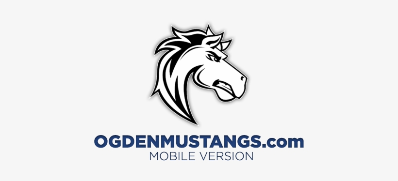 Ogden Mustangs Logo - Ogden Mustangs Hockey Logo - 455x294 PNG Download ...