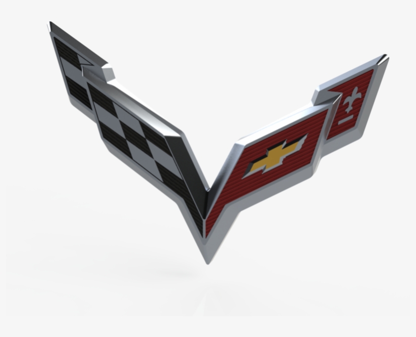 Corvette Logo 3d - 800x640 PNG Download - PNGkit