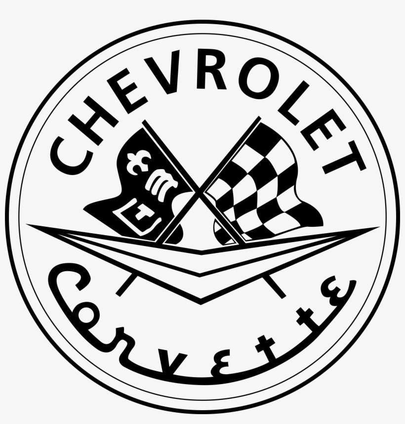 Corvette - Chevrolet Corvette Logo Png - 3106x3106 PNG Download - PNGkit