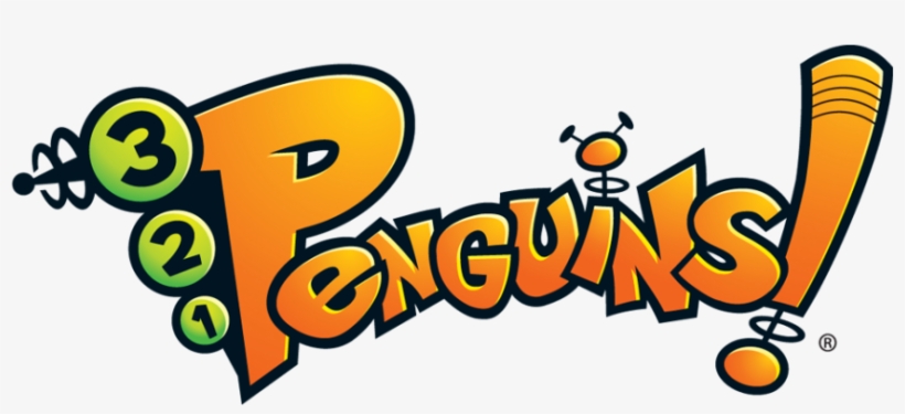 Penguins Logo - 3-2-1 Penguins! - 865x354 PNG Download - PNGkit