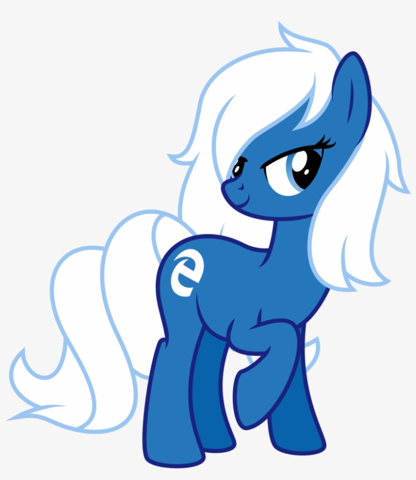 Ai Available, Artist - Microsoft Edge Pony - 960x1024 PNG Download - PNGkit