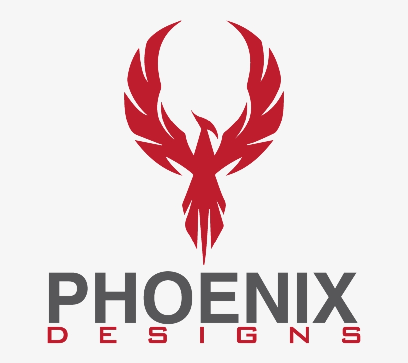 Red Phoenix Logo Design - 1000x1000 PNG Download - PNGkit
