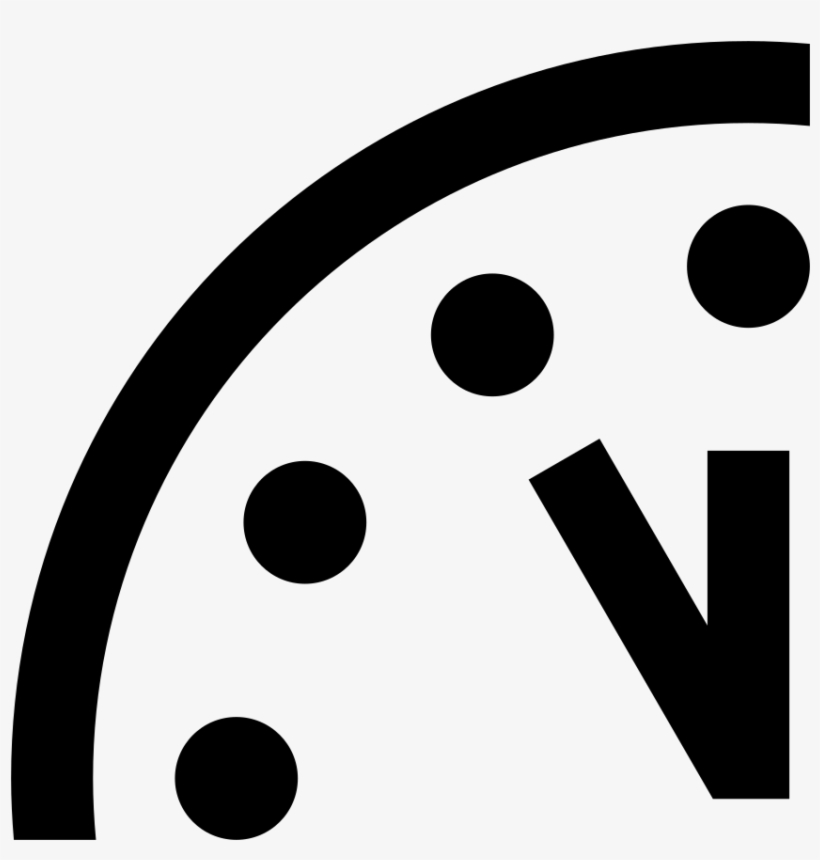 Doomsday Clock - Doomsday Clock 3 Minutes Till Midnight - 1024x1024 PNG ...