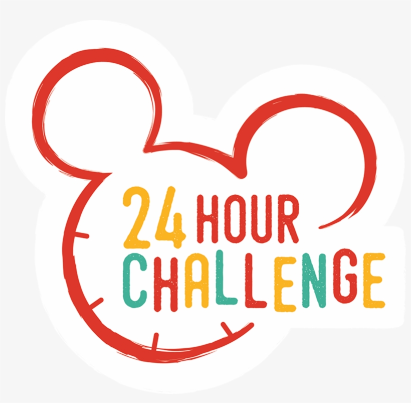Disney 24 Hour Challenge - 1200x1118 PNG Download - PNGkit