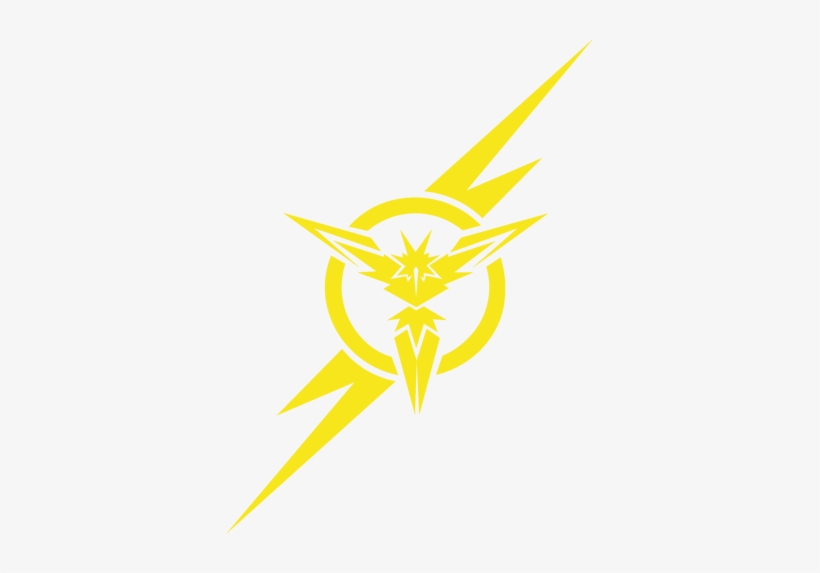 Download Transparent Team Instinct Vinyl Sticker - Pokemon Go Team ...