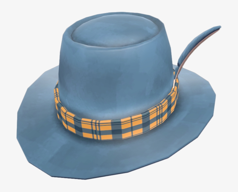 Hustler's Hallmark Blu Tf2 - Cowboy Hat - 709x583 PNG Download - PNGkit