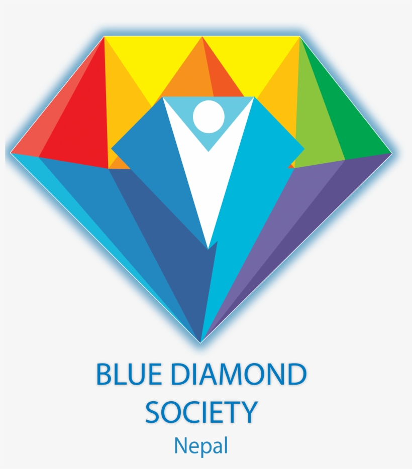 Blue Diamond Logo Mukeshstha - 6840x7200 PNG Download - PNGkit