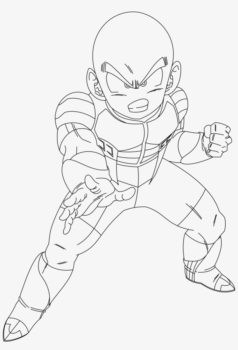 28 Collection Of Dbz Krillin Drawing - Dbz Krillin Drawing - 1024x1459 ...