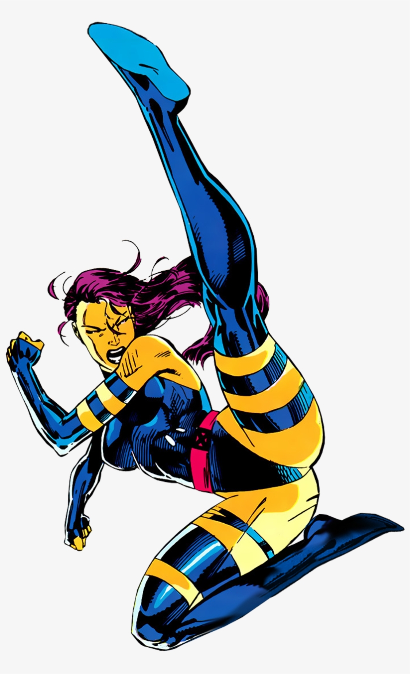 Click To Edit - X Men Comics Psylocke - 1011x1317 PNG Download - PNGkit
