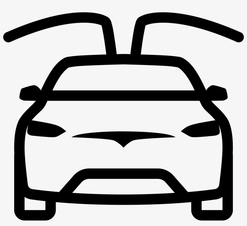 Model X Icon Free Png Transparent - Tesla Model X Icon - 1600x1600 PNG ...