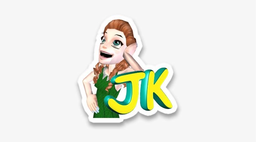 #kidding #jk #lol #emoji #3d #sticker #jokester #meez - Cartoon ...
