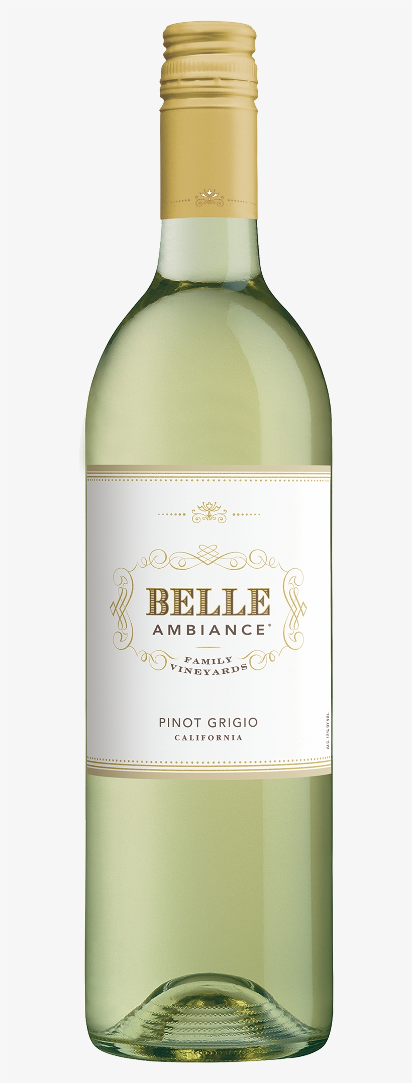Png - Belle Ambiance Pinot Grigio - 571x2100 PNG Download - PNGkit