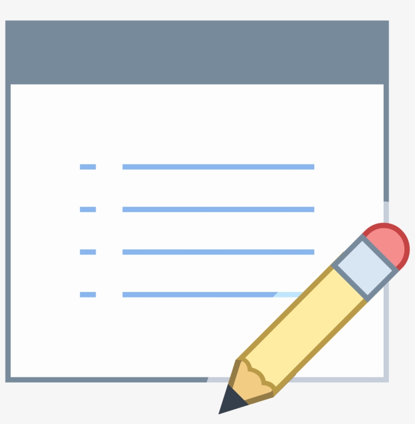 The Icon Depicts A Rectangular Chart With Bullet Points - 1600x1600 PNG ...