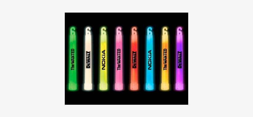 Download Transparent Image Of Glow Sticks - Printed Glow Stick - PNGkit