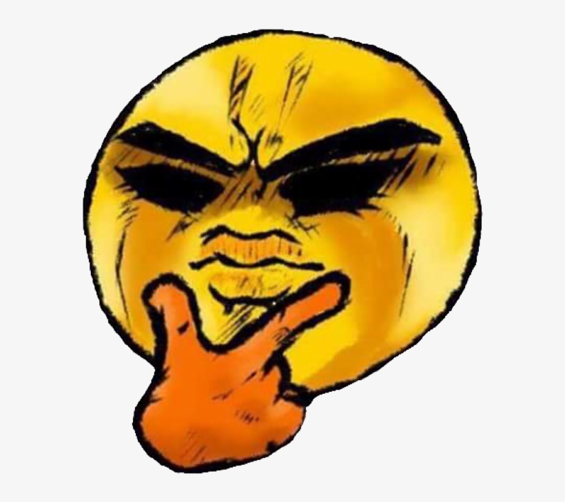 25 Sep - Jojo Thinking Emoji - 605x670 PNG Download - PNGkit