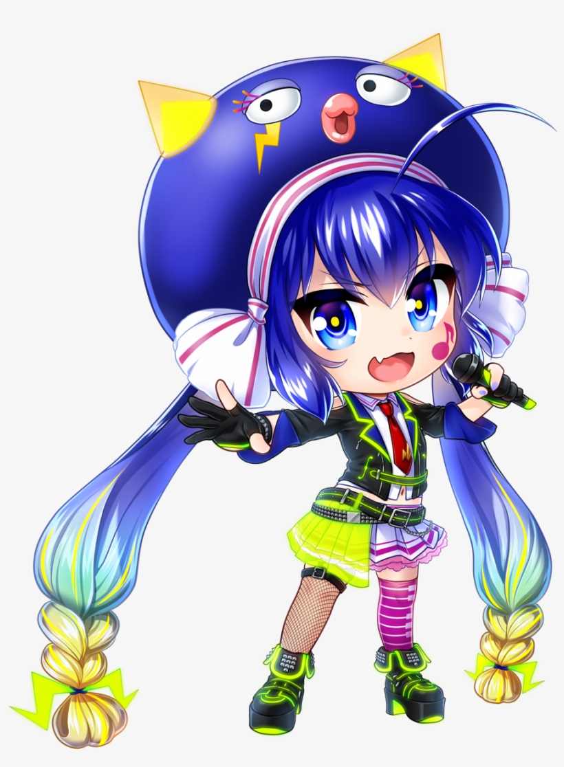 Spicy-chibitransparent - Vocaloid Otomachi Una - 1000x1300 PNG Download ...
