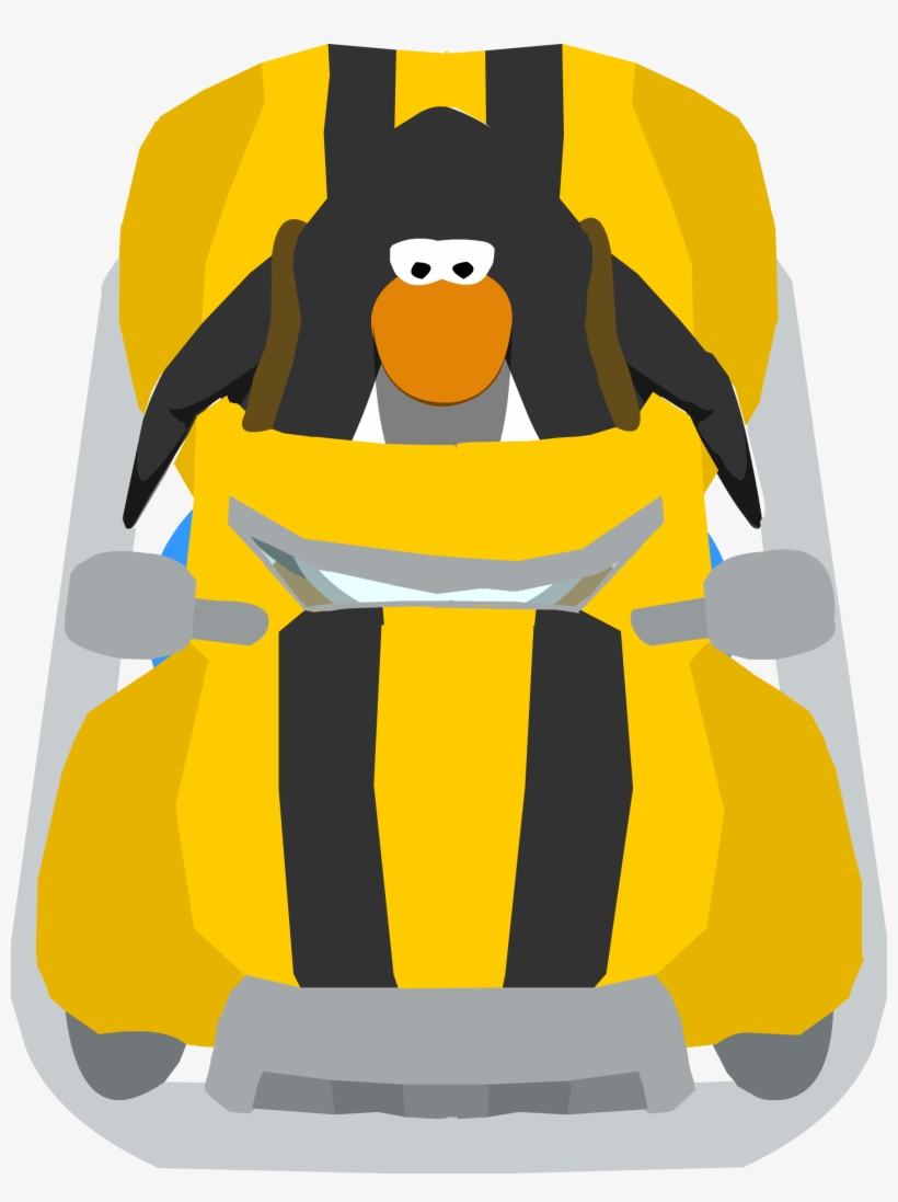 Download Transparent Yellow Wheeler In-game - Club Penguin Giant ...