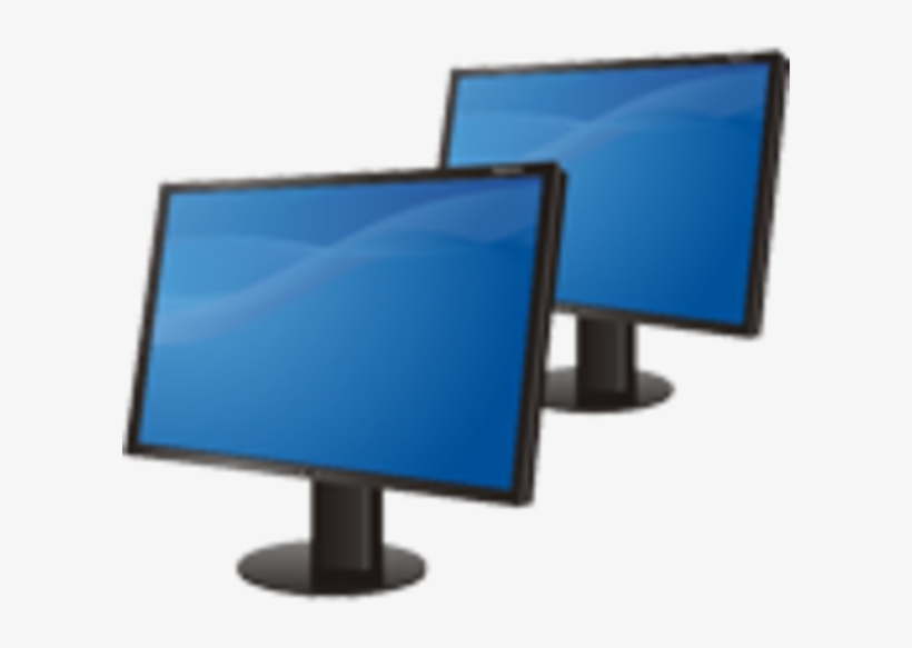 2 Monitor Icon - 600x600 PNG Download - PNGkit