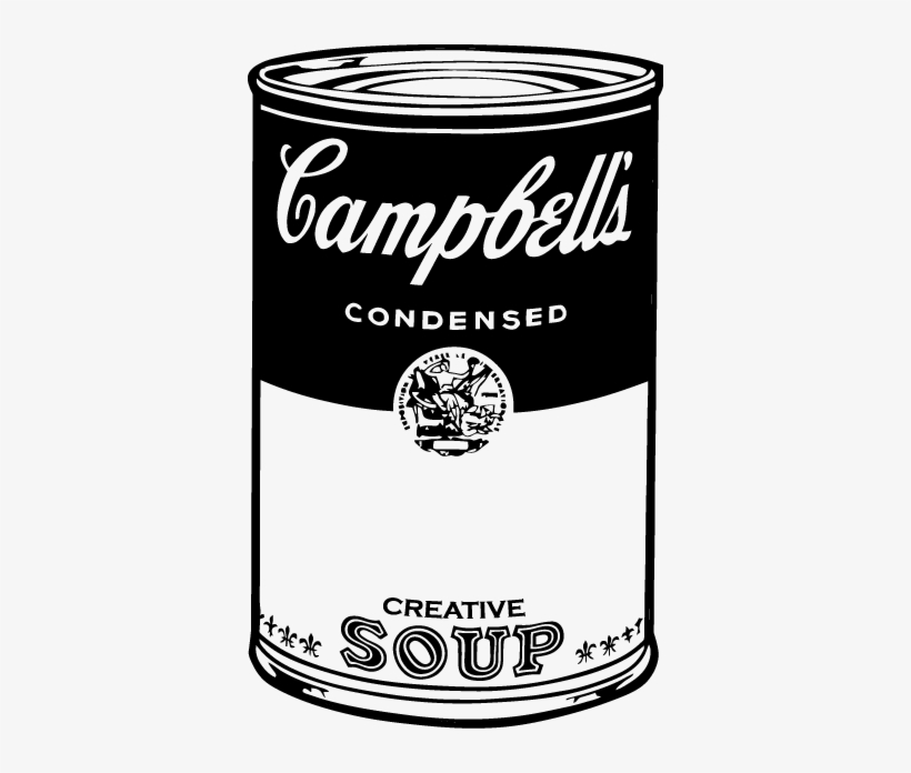 Download Transparent Campbells Soup Illustration Wall Sticker - Pop Art ...
