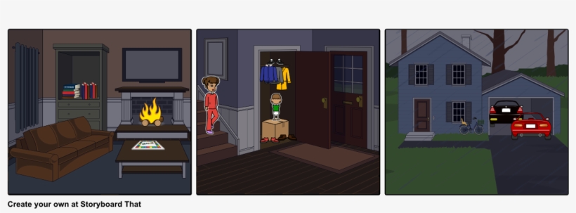 Dream House, Livingroom, Walkway - Storyboard - 1164x385 PNG Download ...