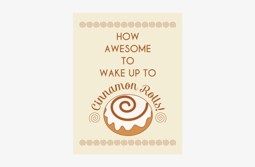 Free Cinnamon Roll Print - Printing - 600x464 PNG Download - PNGkit