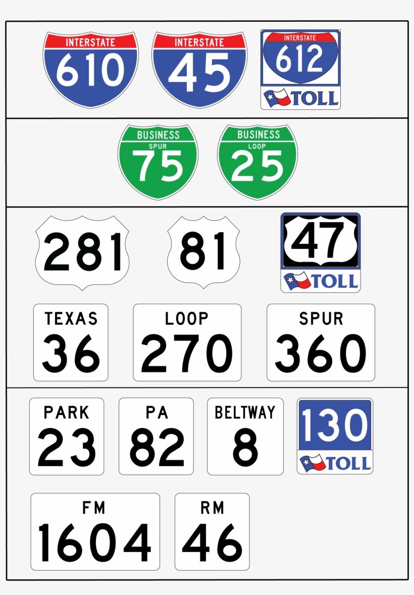 Route Signs For Guide Sign Mounting - Interstate 95 - 1889x2618 PNG ...