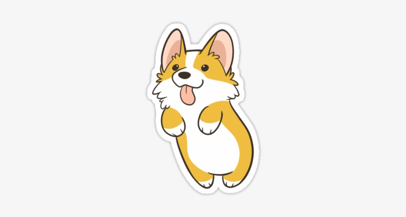 Download Transparent More Dog Stickers You Guys Sure Love Corgis ...