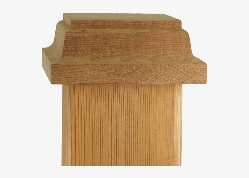 Victorian Wood Post Cap - Wood - 600x600 PNG Download - PNGkit