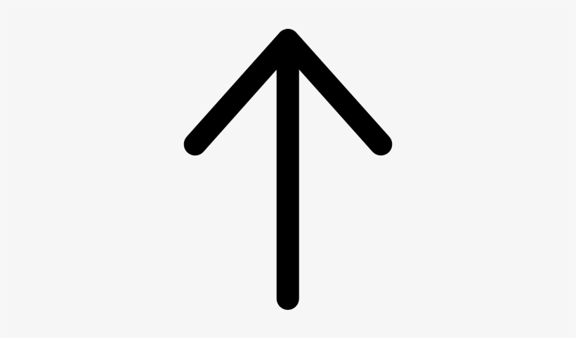 Up Arrow Sign Vector - Up Arrow No Background - 400x400 PNG Download ...