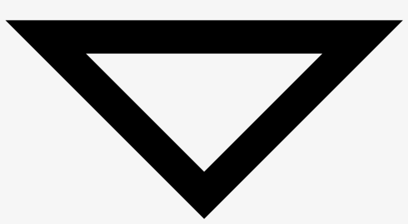 Mouse Pointer Icon Download - Down Triangle Png Icon - 1600x1600 PNG ...